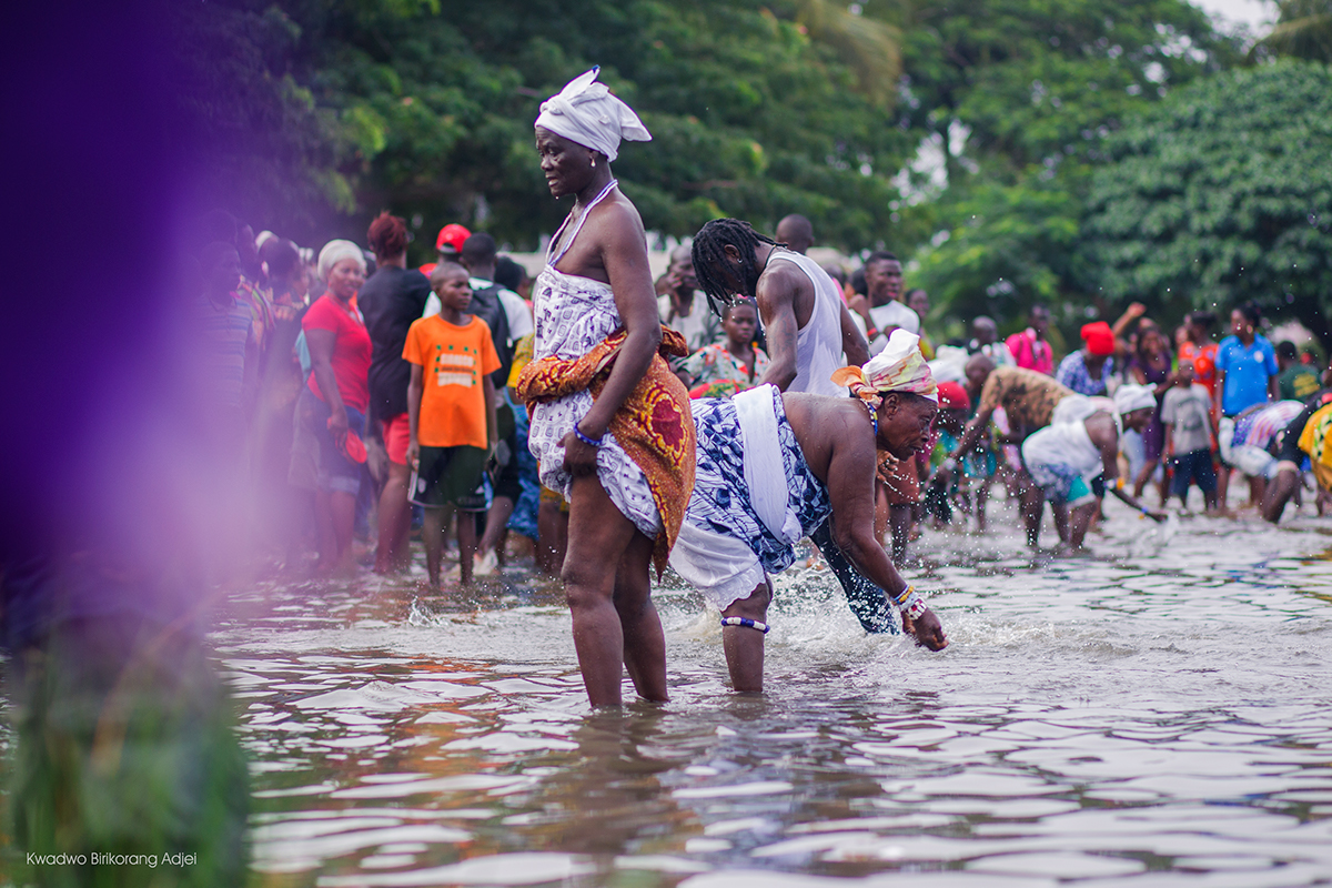 The War Festival (Asafotufiam festival) of the People of Ada in Ghana ...
